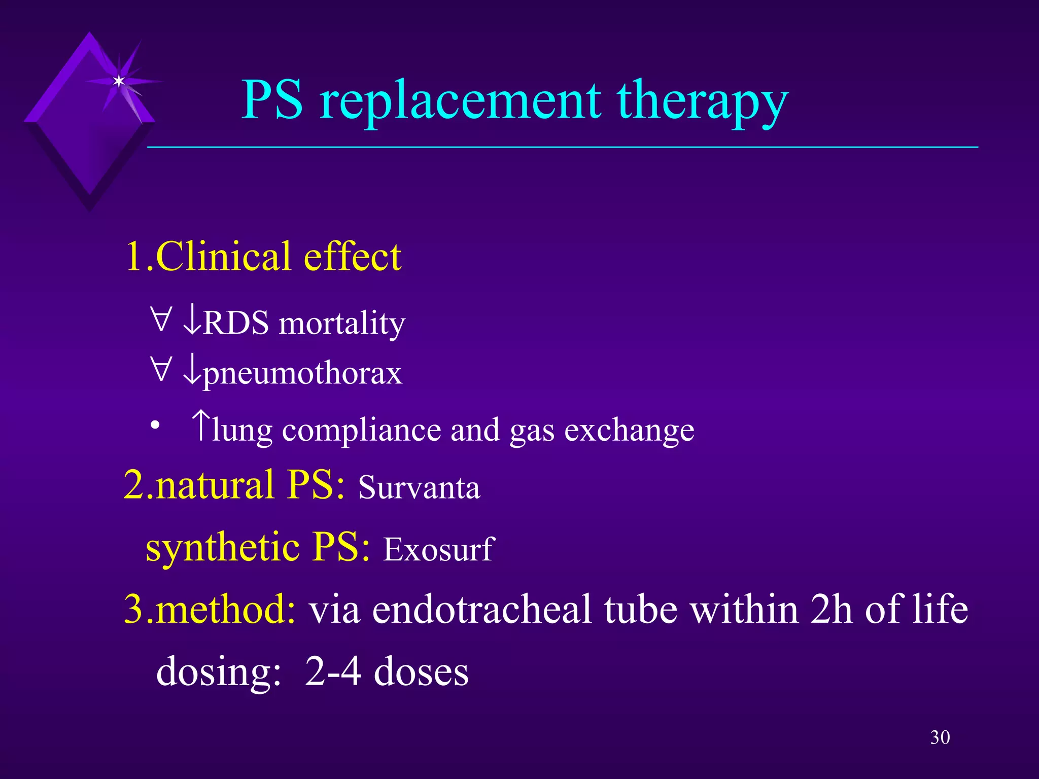 Respiratory Distress Syndrome (Rds) | PPT