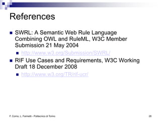 Rule-based reasoning in the Semantic Web | PDF