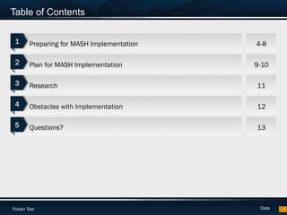 Manual for Assessing Safety Hardware (MASH) 2016 Implementation Process ...