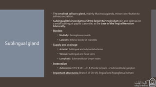 Salivary gland pathology | PPTX