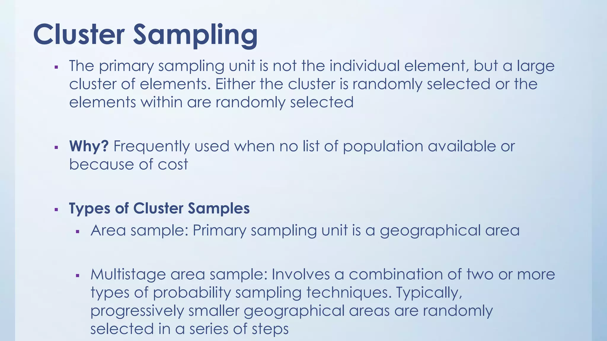 8 sampling & sample size (Dr. Mai,2014) | PDF
