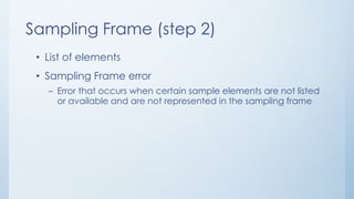 8 sampling & sample size (Dr. Mai,2014) | PDF