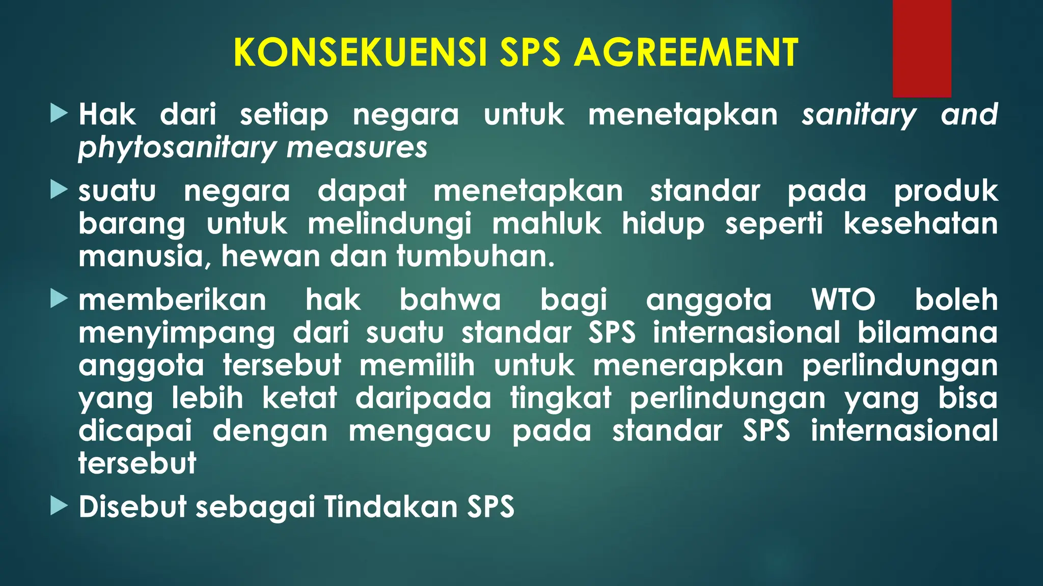 SANITARY AND PHYTOSANITARY AGREEMENT.ppt
