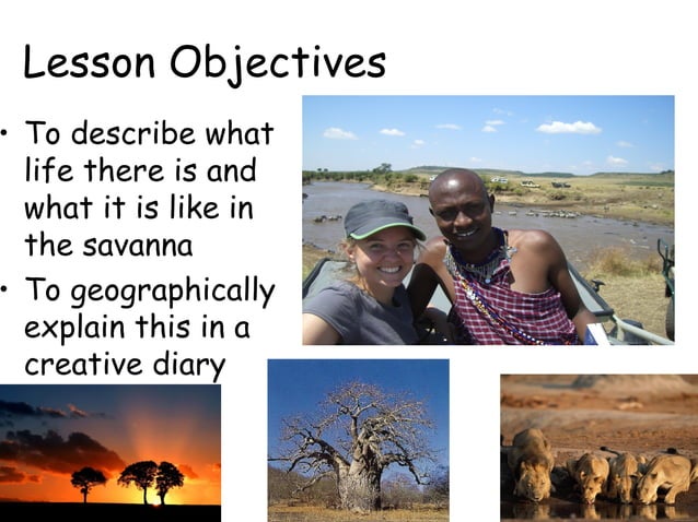 8 savannah description | PPT