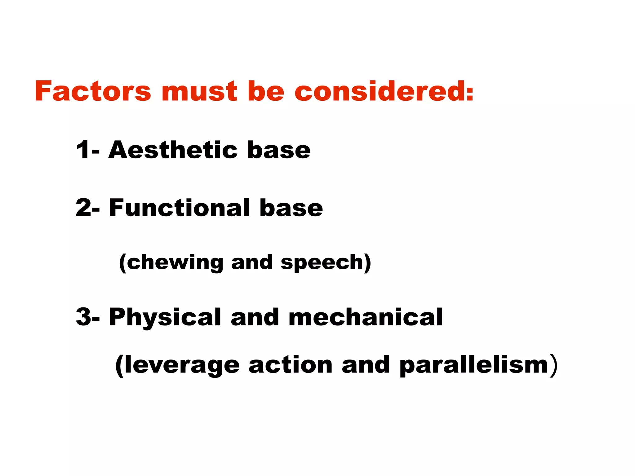 8 - setting of teeth for class I, II and II arch relation ship (Edited ...