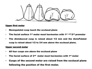 8 - setting of teeth for class I, II and II arch relation ship (Edited ...