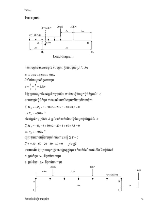 8.shear and bending moment in beam10 | PDF