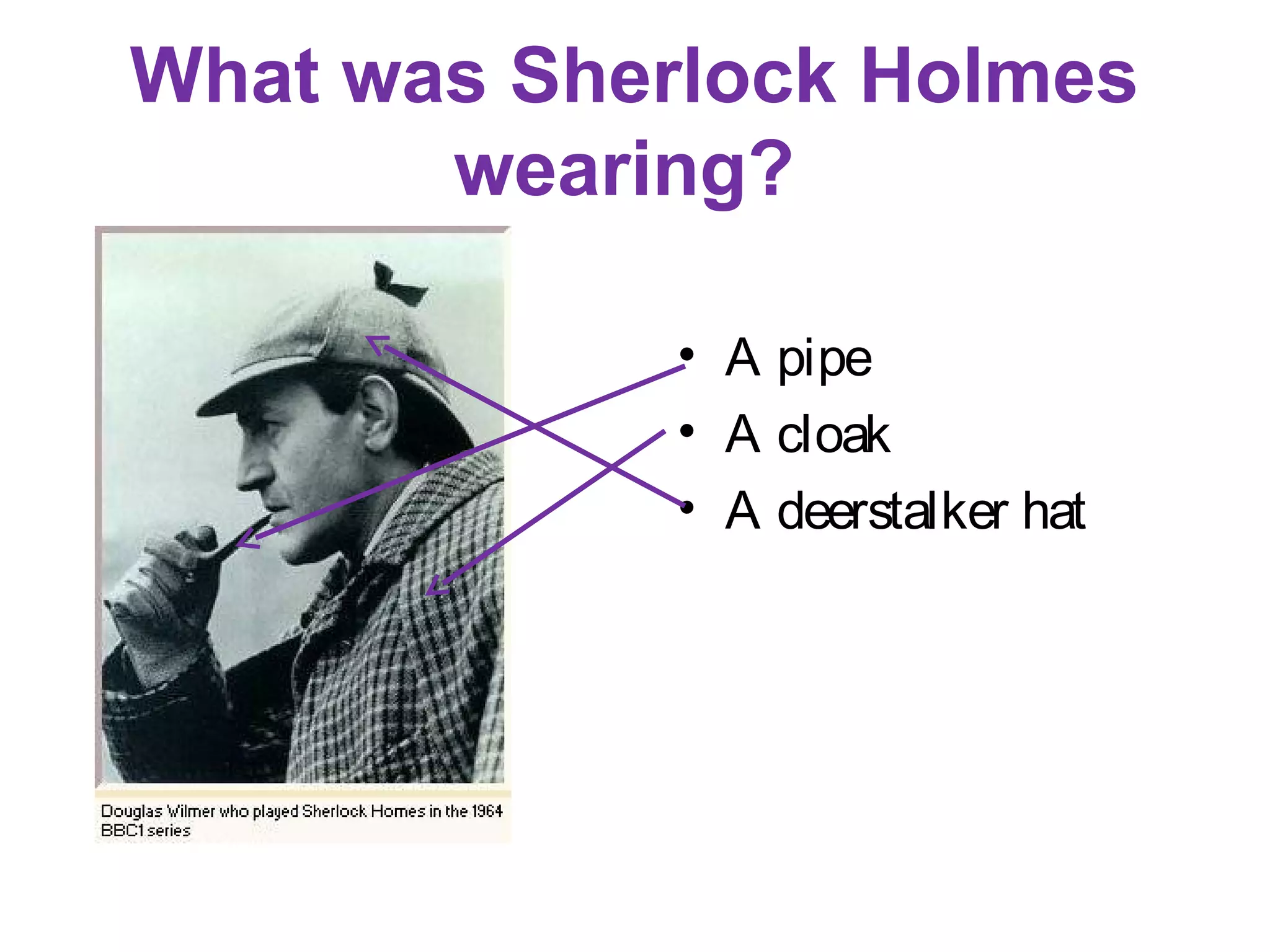 8.sherlock holmes | PPT