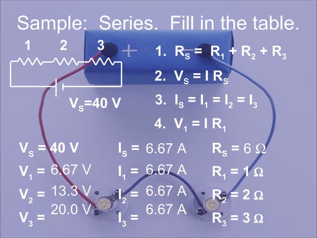 8 simple circuit math | PPT