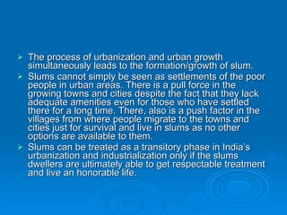 8. slums & the metropolis | PPT