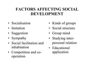 8.social development | PPT