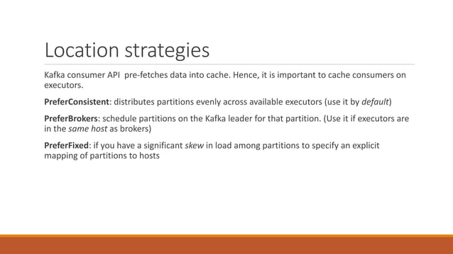 Spark streaming and Kafka | PPTX | Cloud Computing | Internet