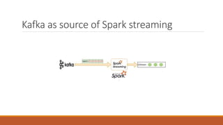 Spark streaming and Kafka | PPTX | Cloud Computing | Internet
