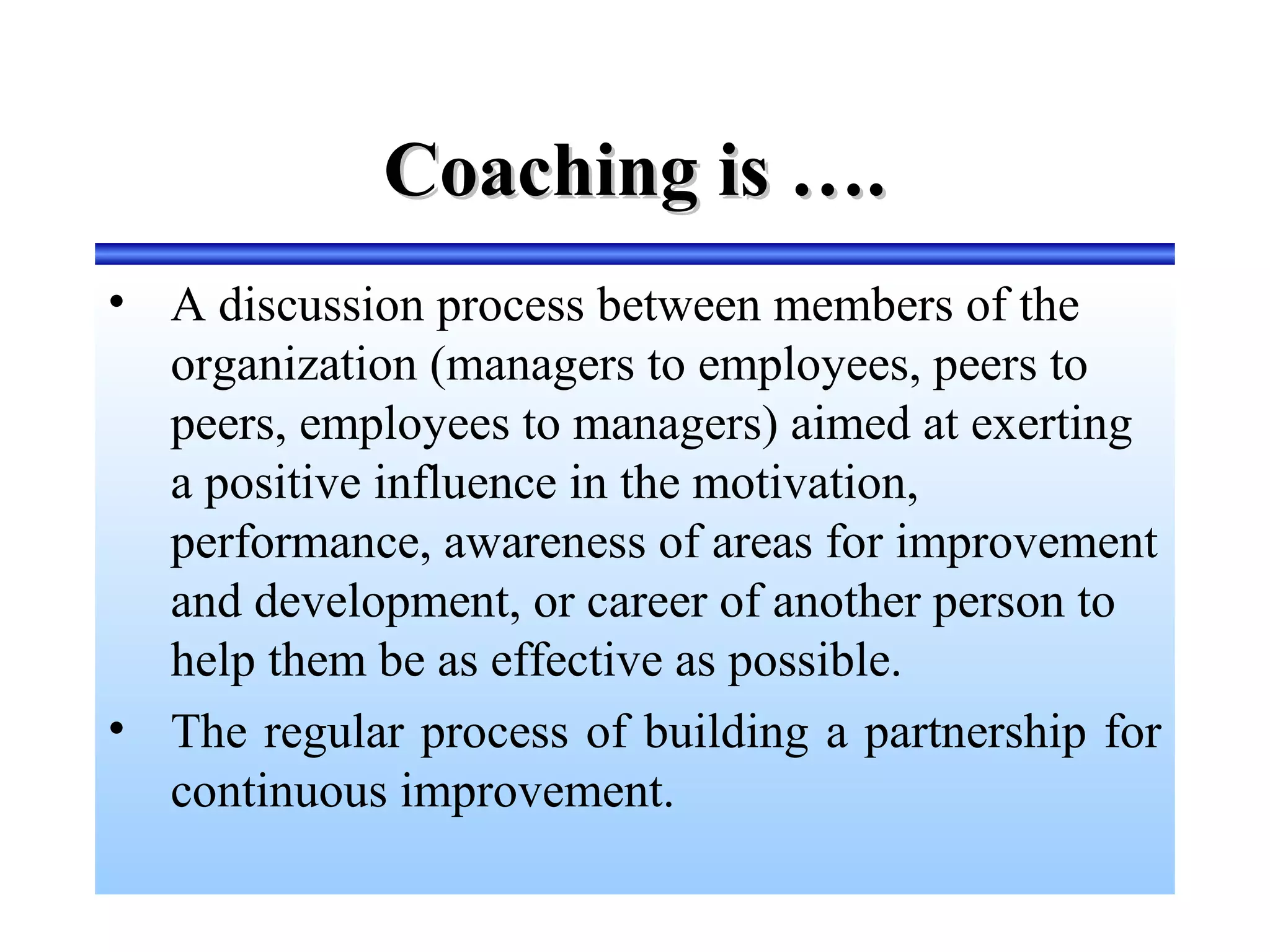 8 step-coaching (presentation) | PPT