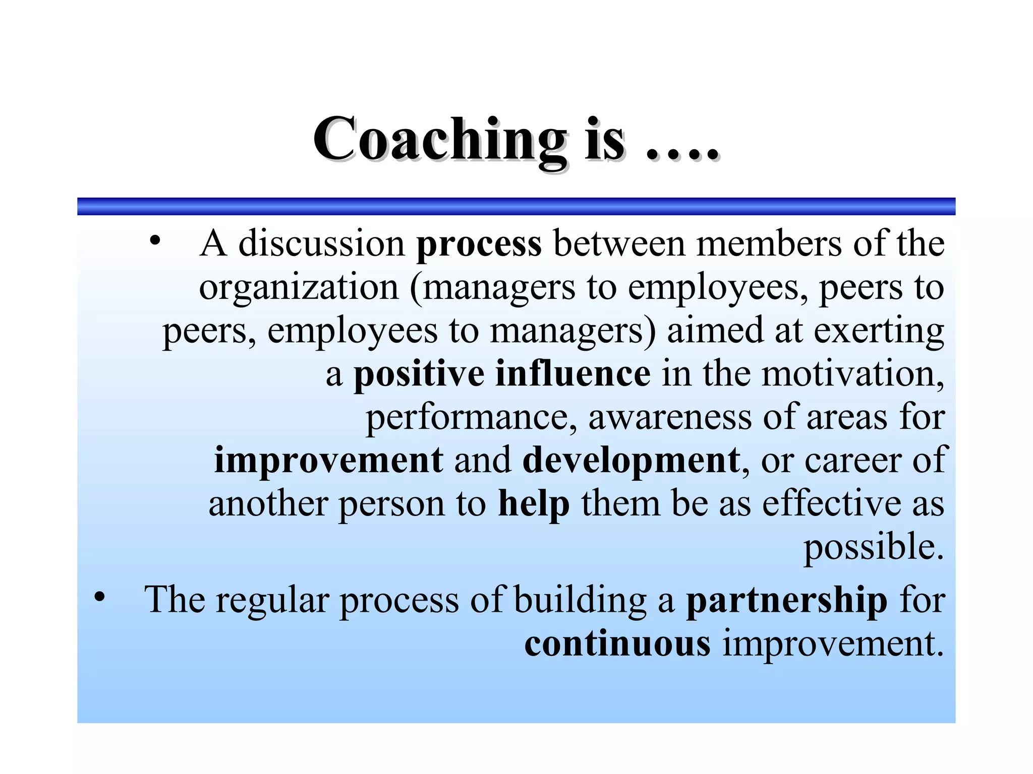 8 step-coaching (presentation) | PPT