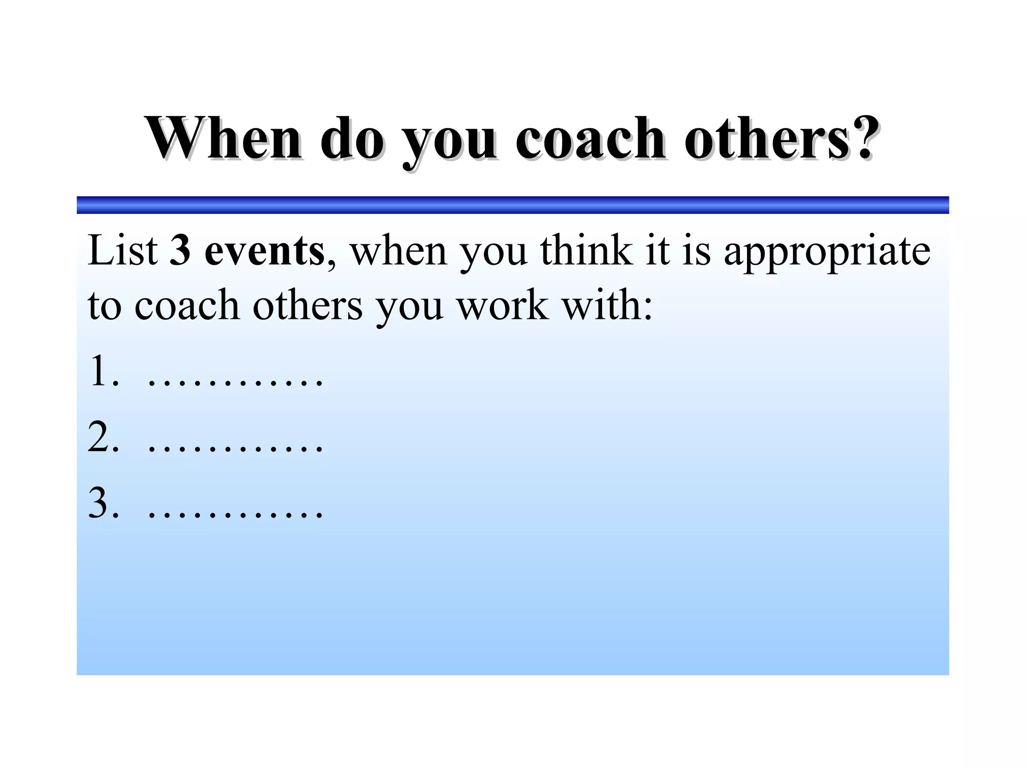 8 step-coaching (presentation) | PPT