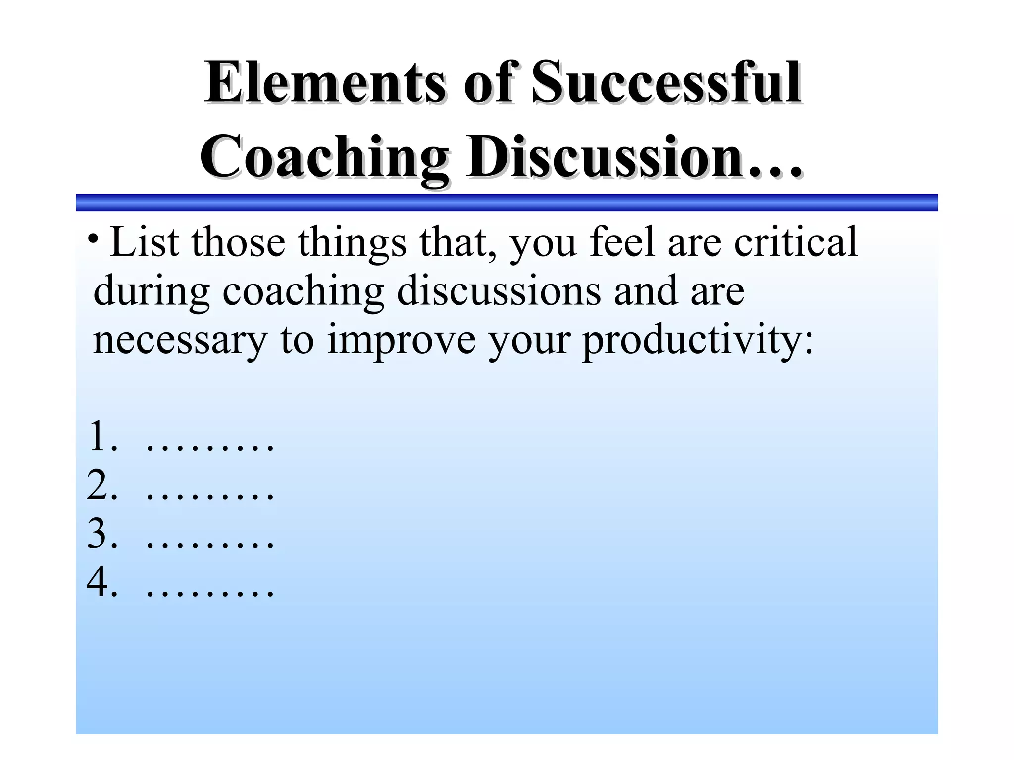 8 step-coaching (presentation) | PPT