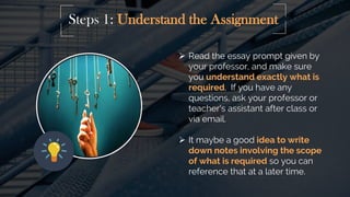 8 Steps to Writing an Essay | PPTX