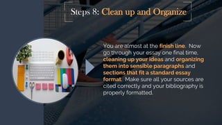 8 Steps to Writing an Essay | PPTX