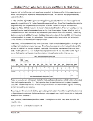 8 stocking policy | DOCX