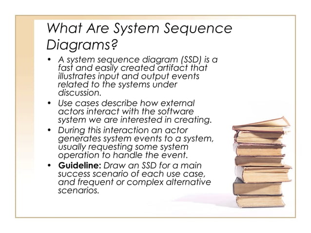 8. system sequence diagrams | PPT