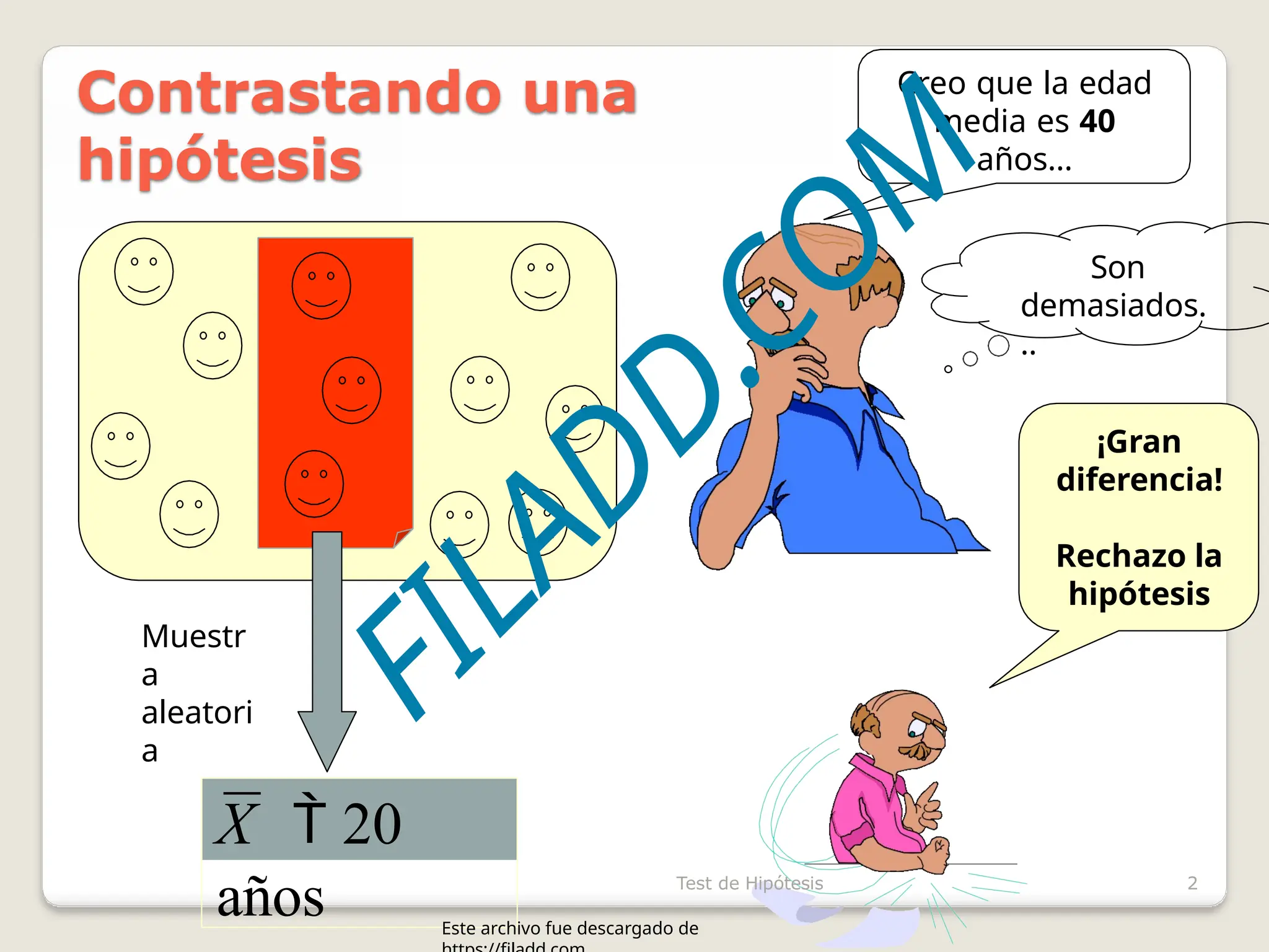 Test de validación de Hipótesis . Como trabajar con una hipótesis en ...