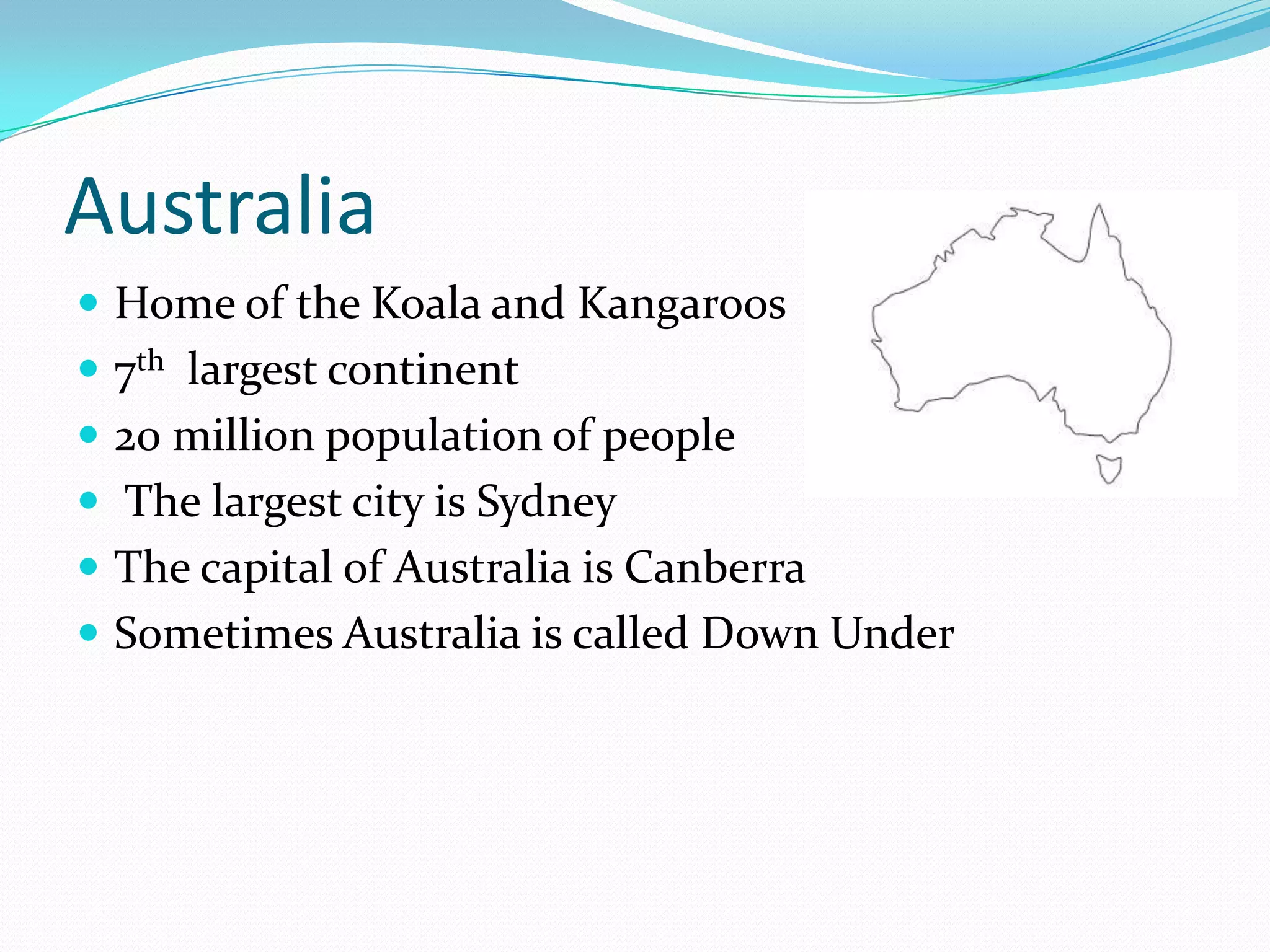 8 The 7 Continents | PPT