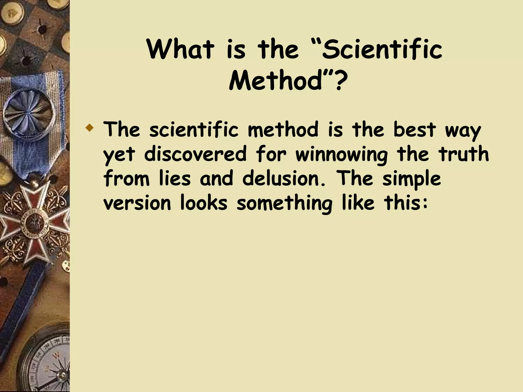 8 The Scientific Method Summary | PPT