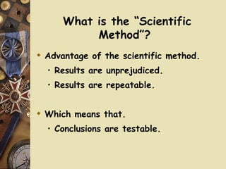 8 The Scientific Method Summary | PPT