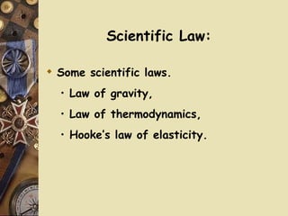 8 the scientific method - summary | PPT