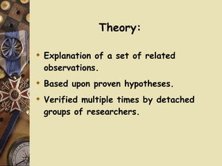 8 the scientific method - summary | PPT