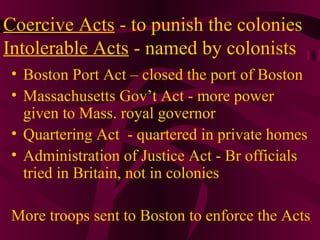 8 the thirteen colonies rebel | PPT