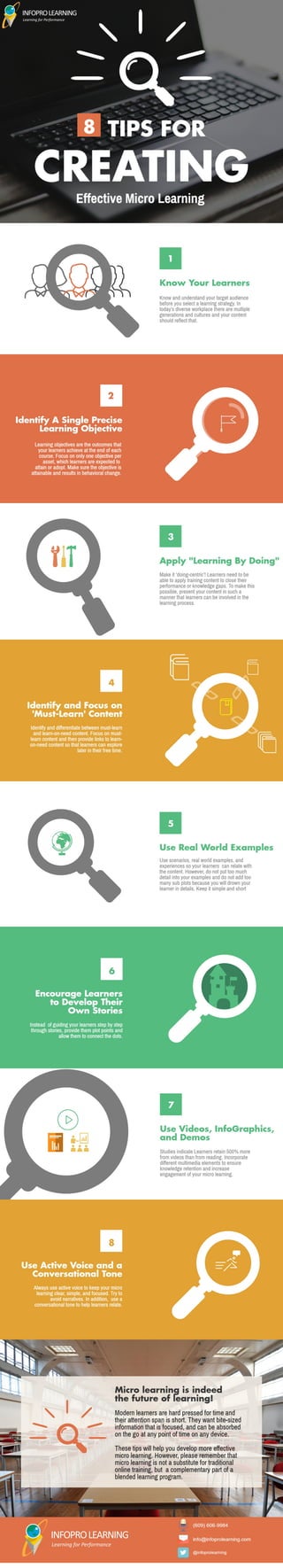 8 Tips for Creating Effective Micro Learning Courses | PDF