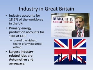 8. traditional branches of industry in great britain | PPTX