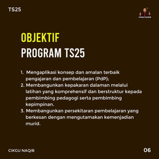 TS25 (Program Transformasi Sekolah 2025) | PDF