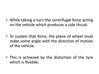8 understeering and over steering | PPTX