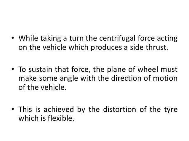 8 understeering and over steering