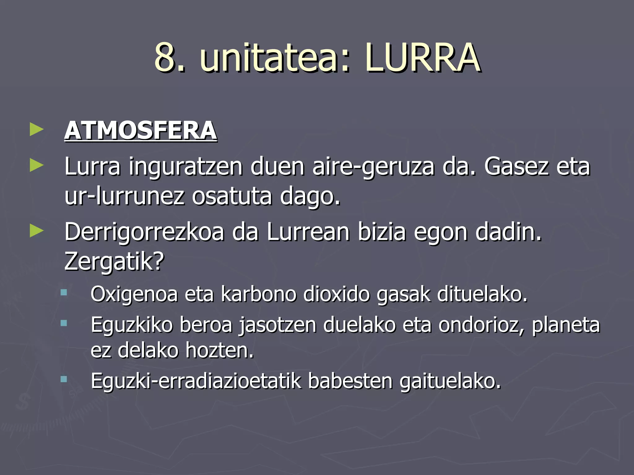 8. unitatea lurra | PPT