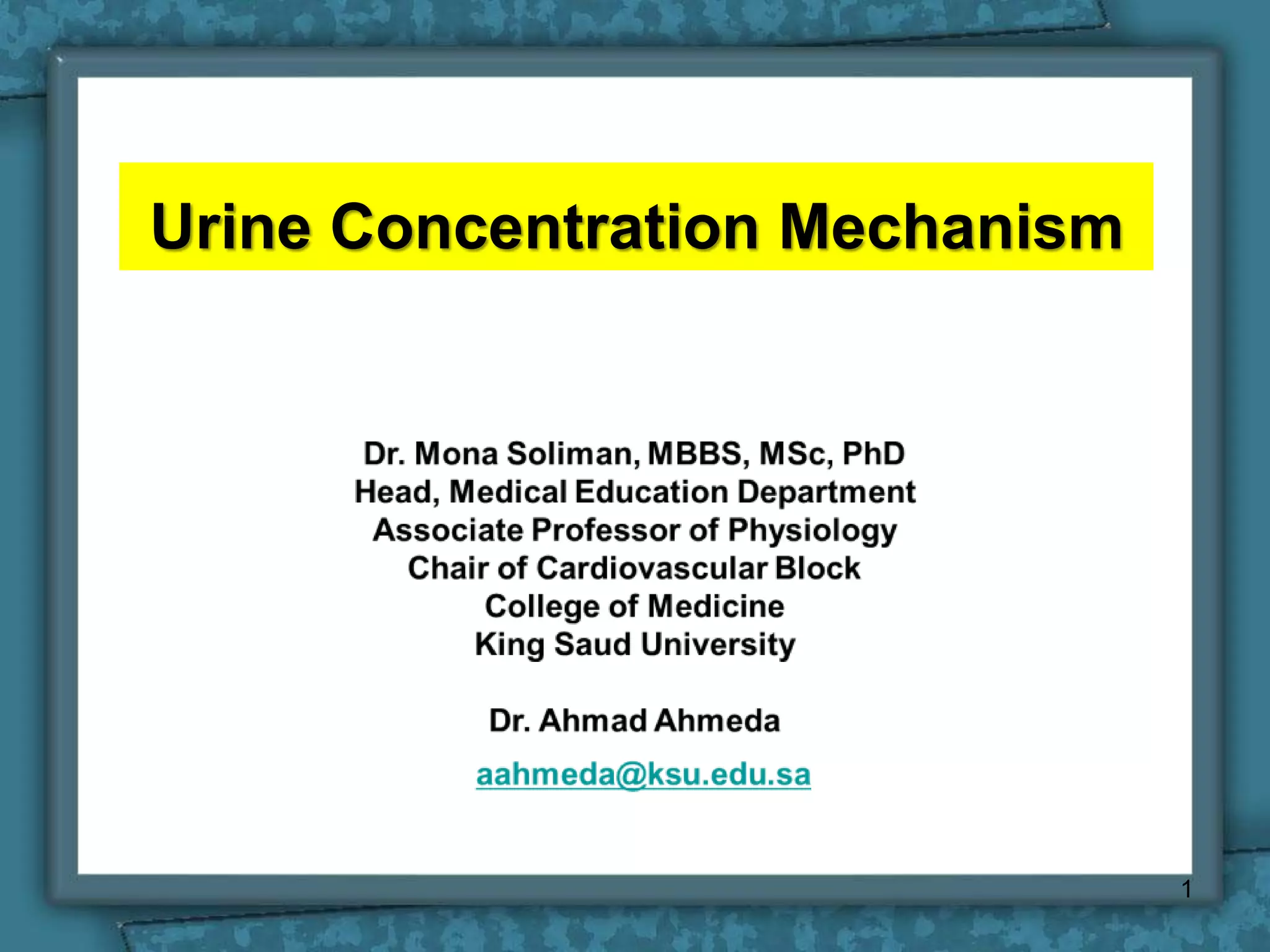 8-Urine concentration and dilution.ppt