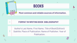 Use Conventions in Citing Sources | PPTX
