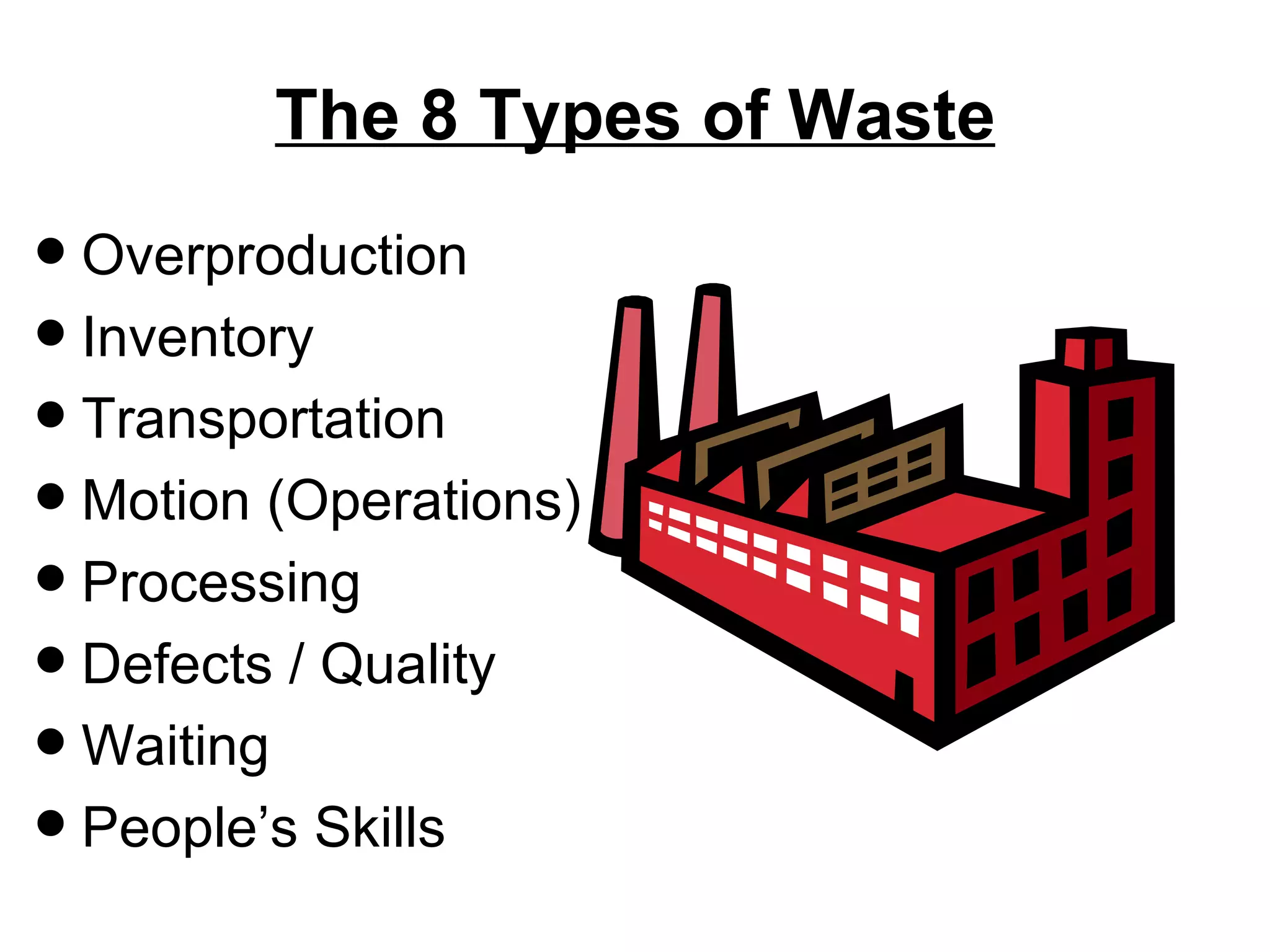 8 Wastes | PPT | Logistics | Business