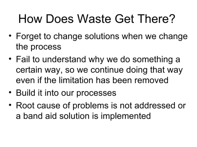 8 Wastes | PPT | Logistics | Business