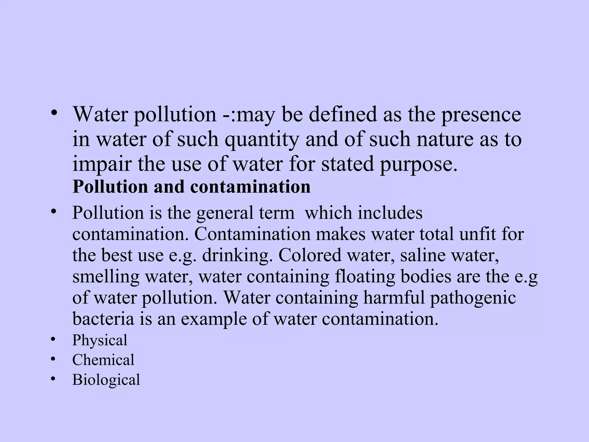 8.water pollution | PPT