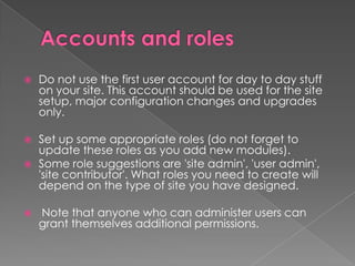 8 Web Practices for Drupal | PPTX