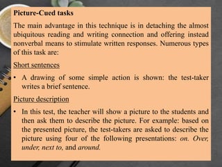 ASSESSMENT: WRITING COMPREHENSION ASSESSMENT | PPT