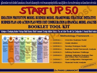 80.start up 5.0 ideation prototype business model framework-demo fix | PPT