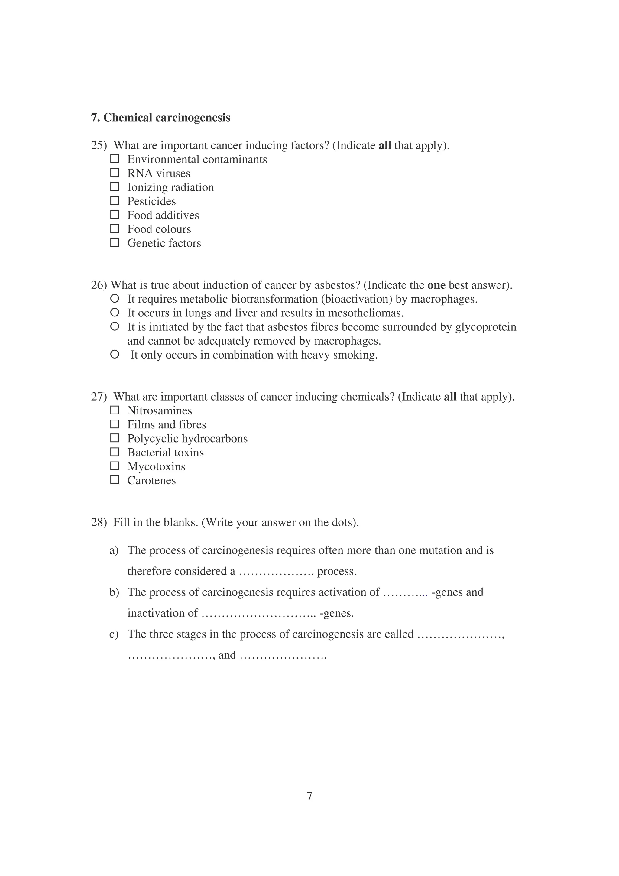 80 exam-questions-general-toxicology-for-practising | PDF
