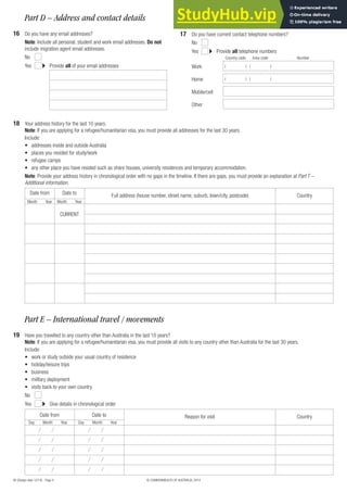 80 - Personal Particulars For Assessment Including Character Assessment ...