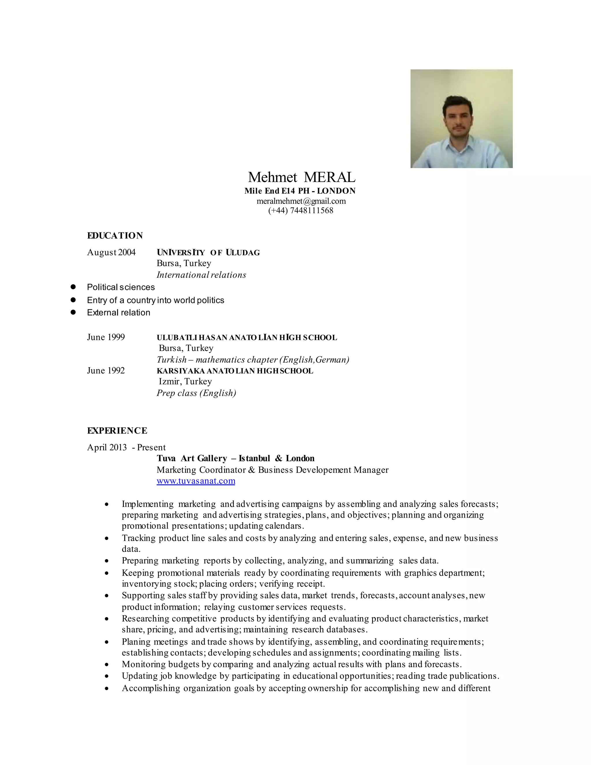 Mehmet_MERAL_cv_UK_ | DOCX