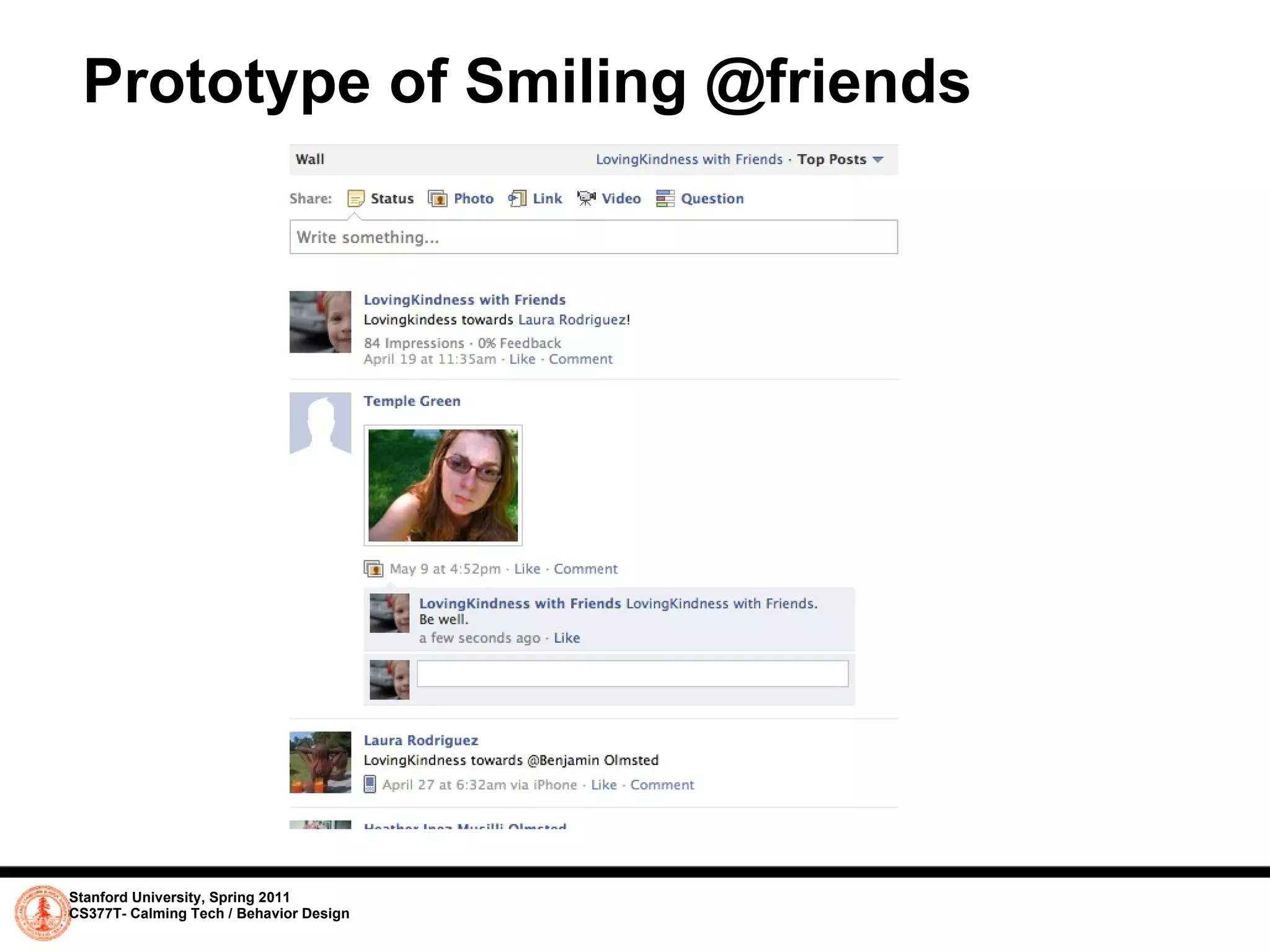 Smiling @ Friends | PPT
